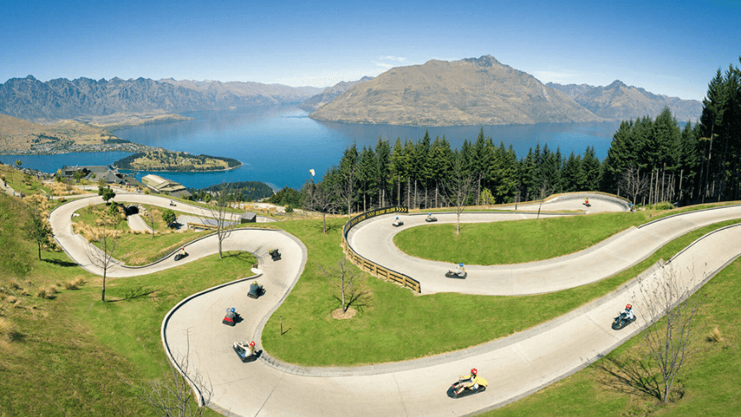 Queenstown Luge Tracks | Skyline Track Map & Ride Details